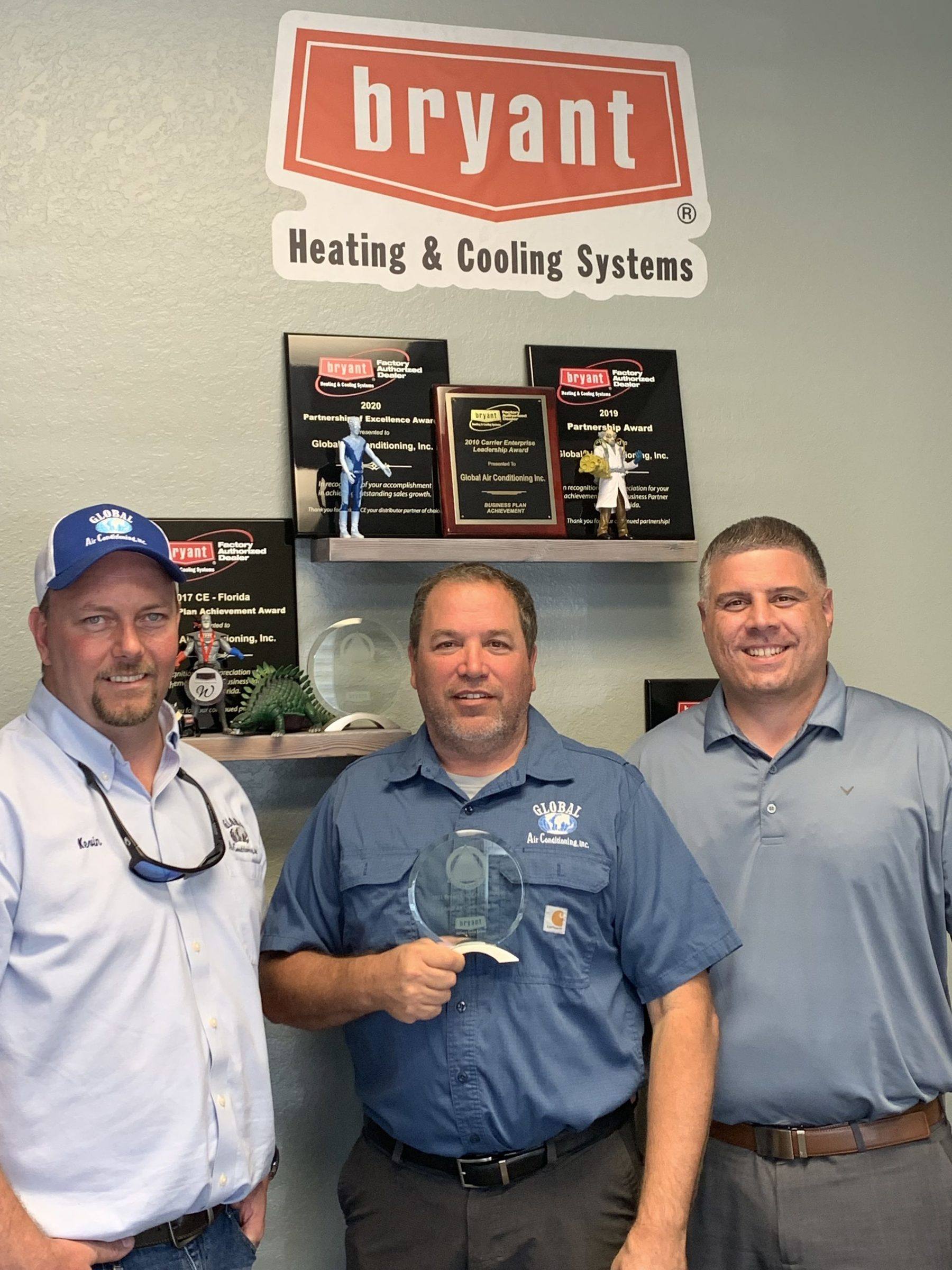 Awards & Credentials – Global Air Conditioning